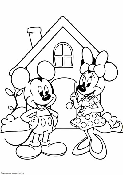 Disney de colorat - Desene, fise si imagini de Disney de colorat