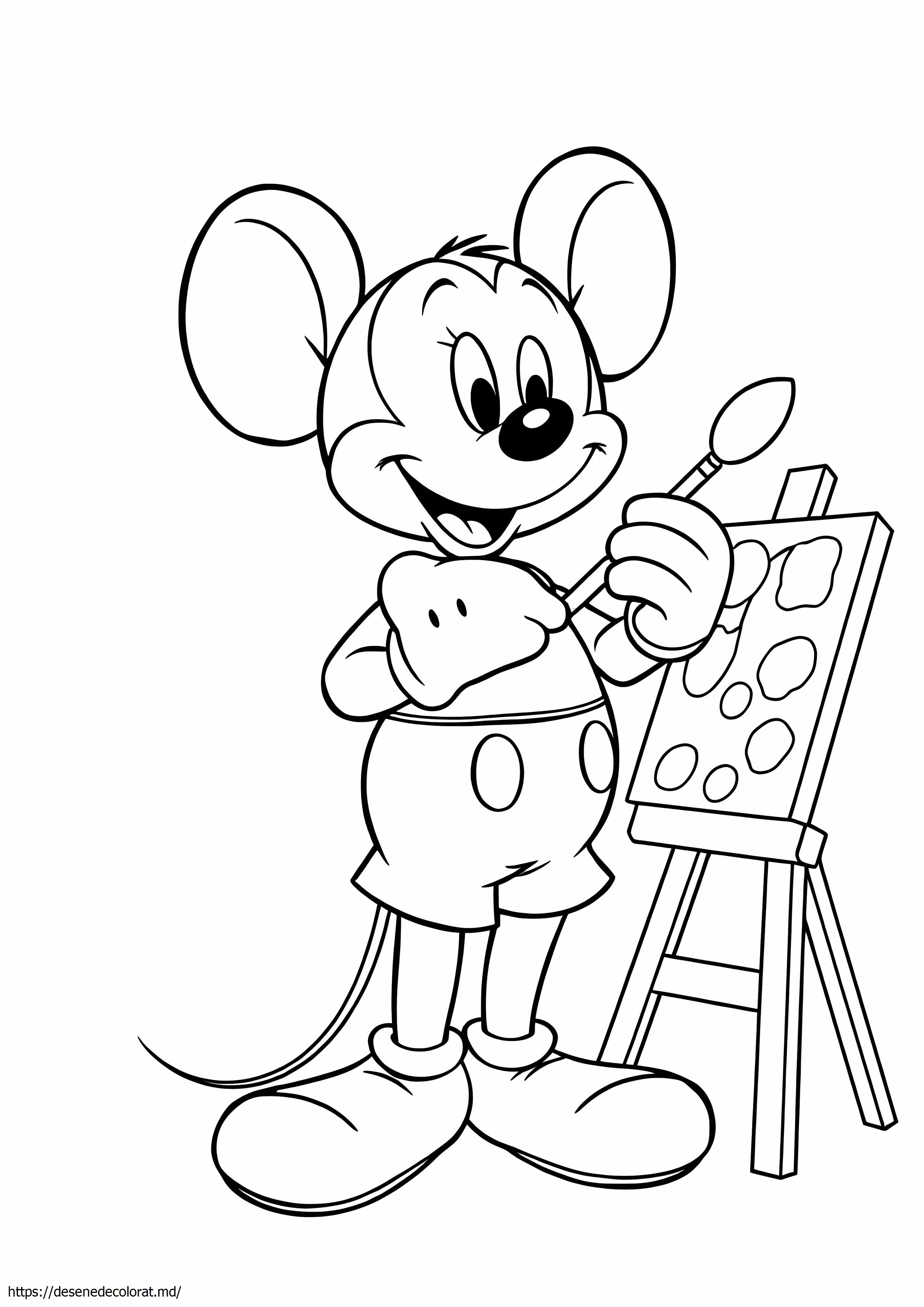 Walt disney desen de colorat