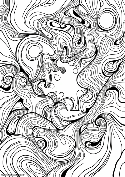 Abstract de colorat - Desene, fise si imagini de Abstract de colorat