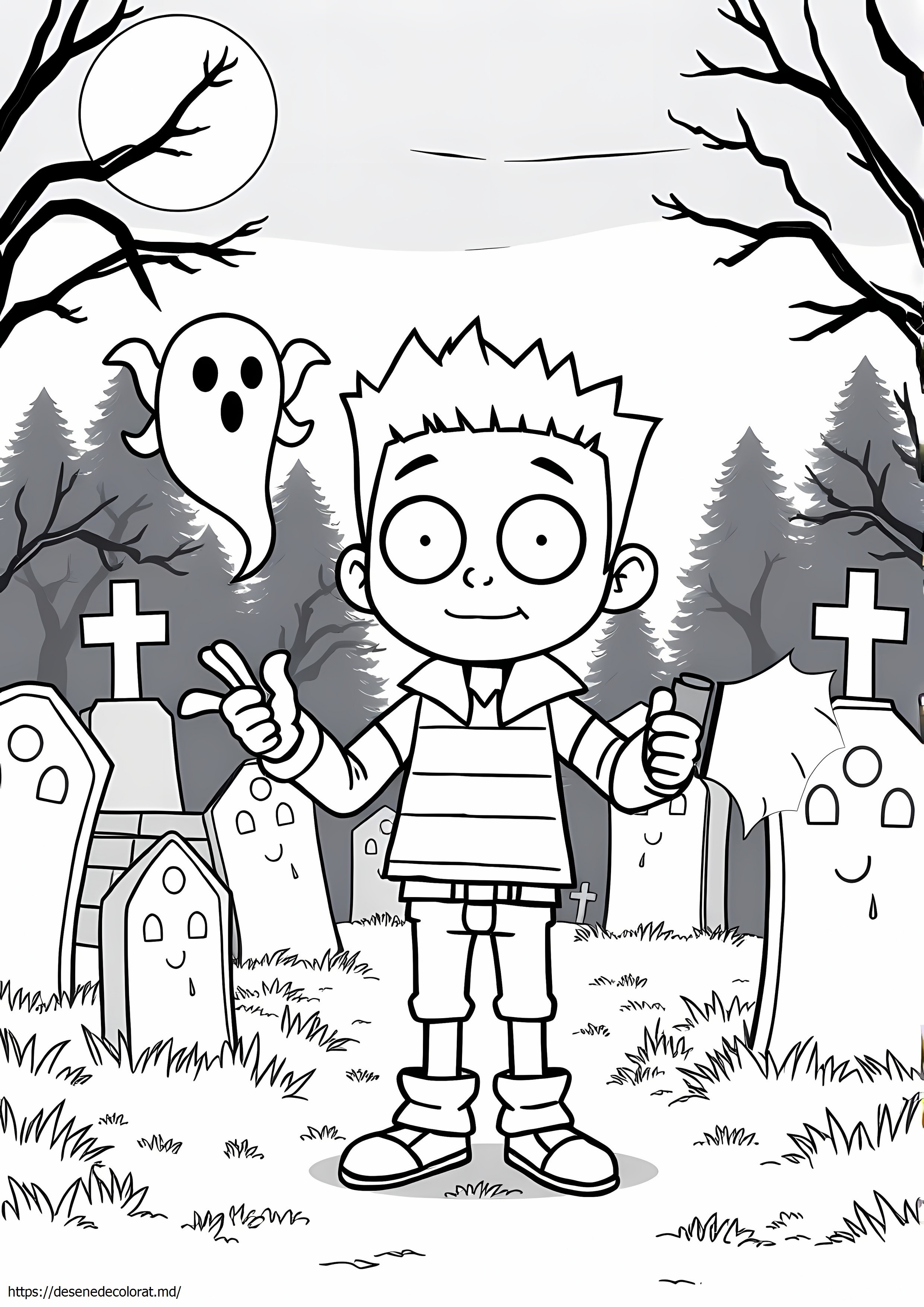 Paranorman desen de colorat