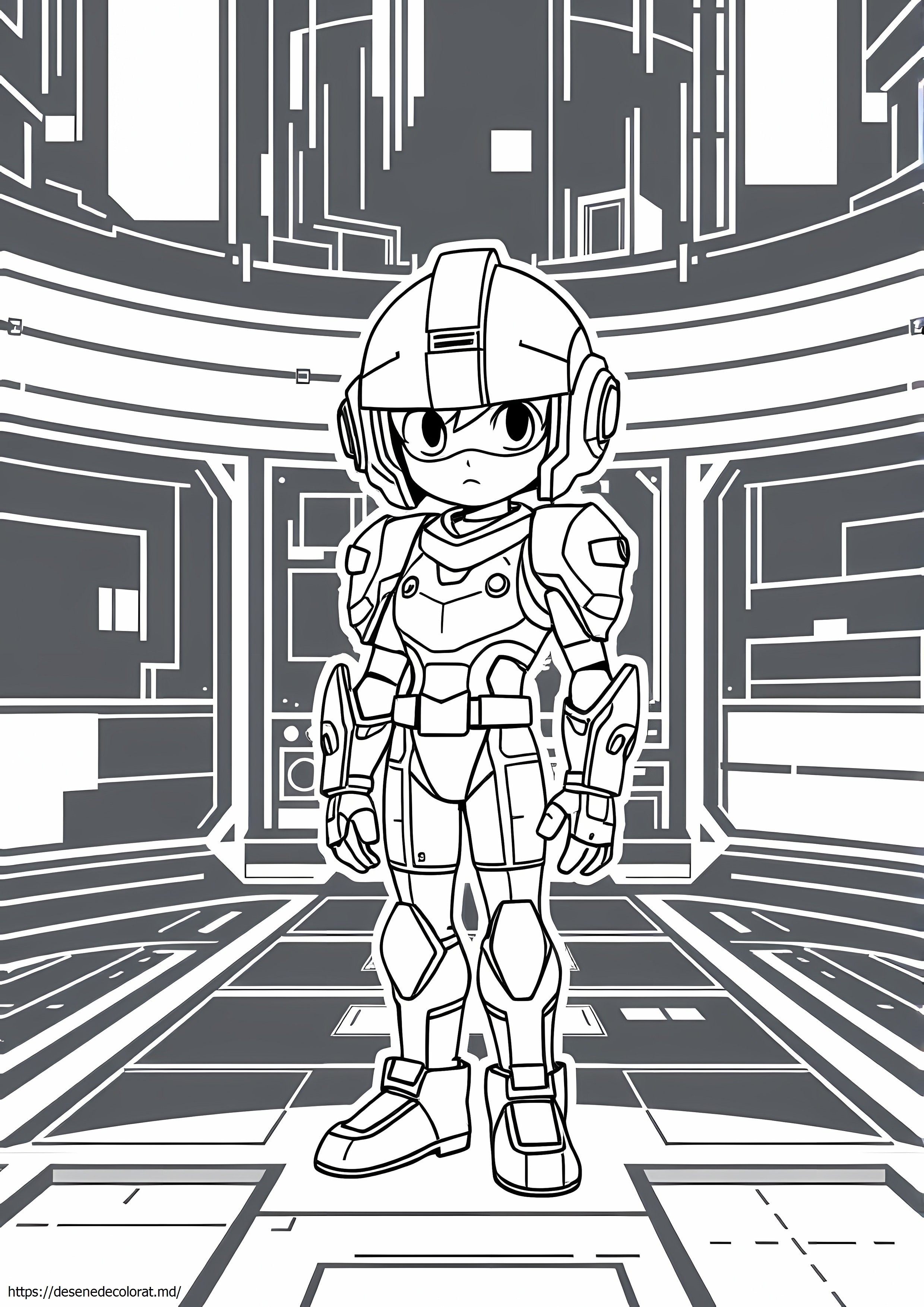Cod lyoko desen de colorat