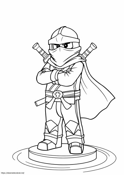 Ninjago de colorat - Desene, fise si imagini de Ninjago de colorat