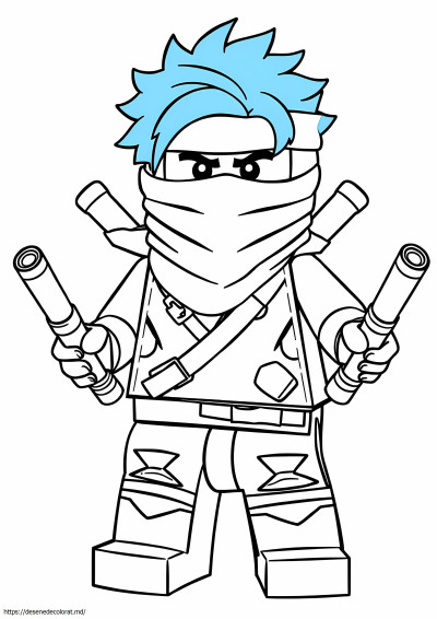 Ninjago de colorat - Desene, fise si imagini de Ninjago de colorat
