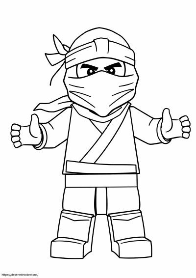 Ninjago de colorat - Desene, fise si imagini de Ninjago de colorat