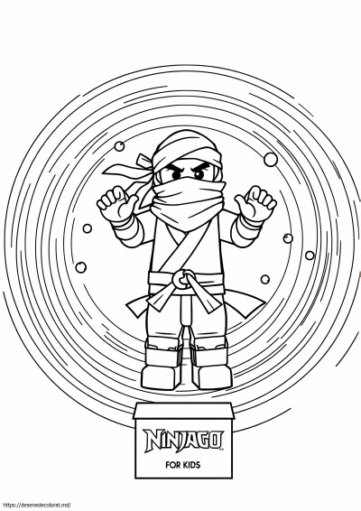 Ninjago de colorat - Desene, fise si imagini de Ninjago de colorat