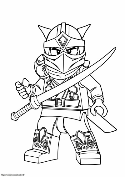 Ninjago de colorat - Desene, fise si imagini de Ninjago de colorat