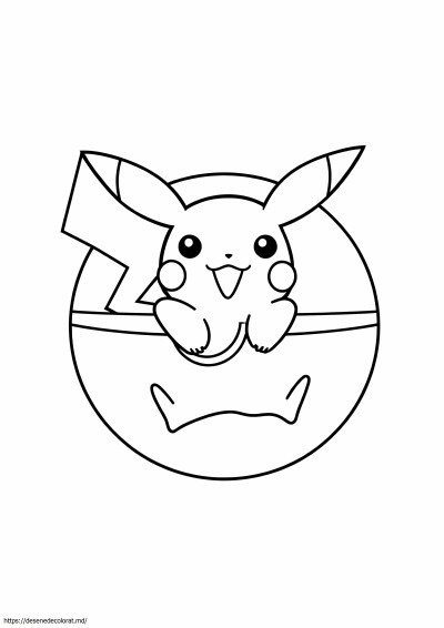 Pokemon de colorat - Desene, fise si imagini de Pokemon de colorat