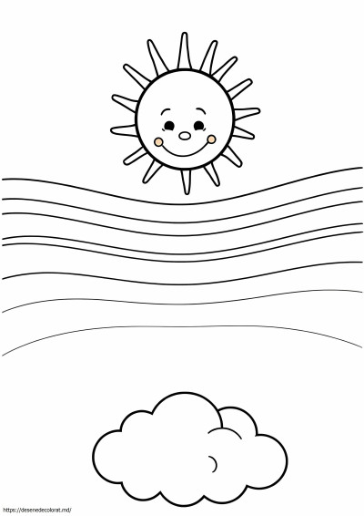 Curcubeu de colorat - Desene, fise si imagini de Curcubeu de colorat
