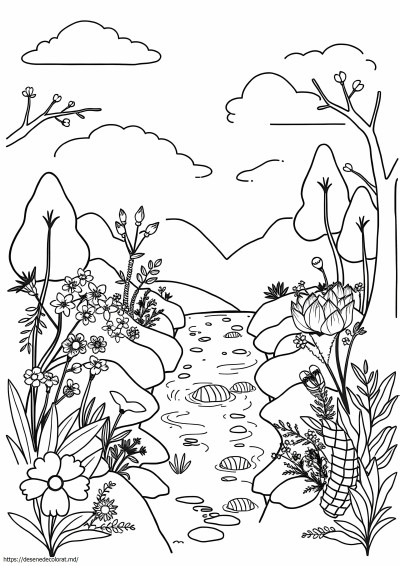Relaxare de colorat - Desene, fise si imagini de Relaxare de colorat