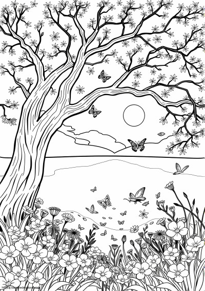 Relaxare de colorat - Desene, fise si imagini de Relaxare de colorat