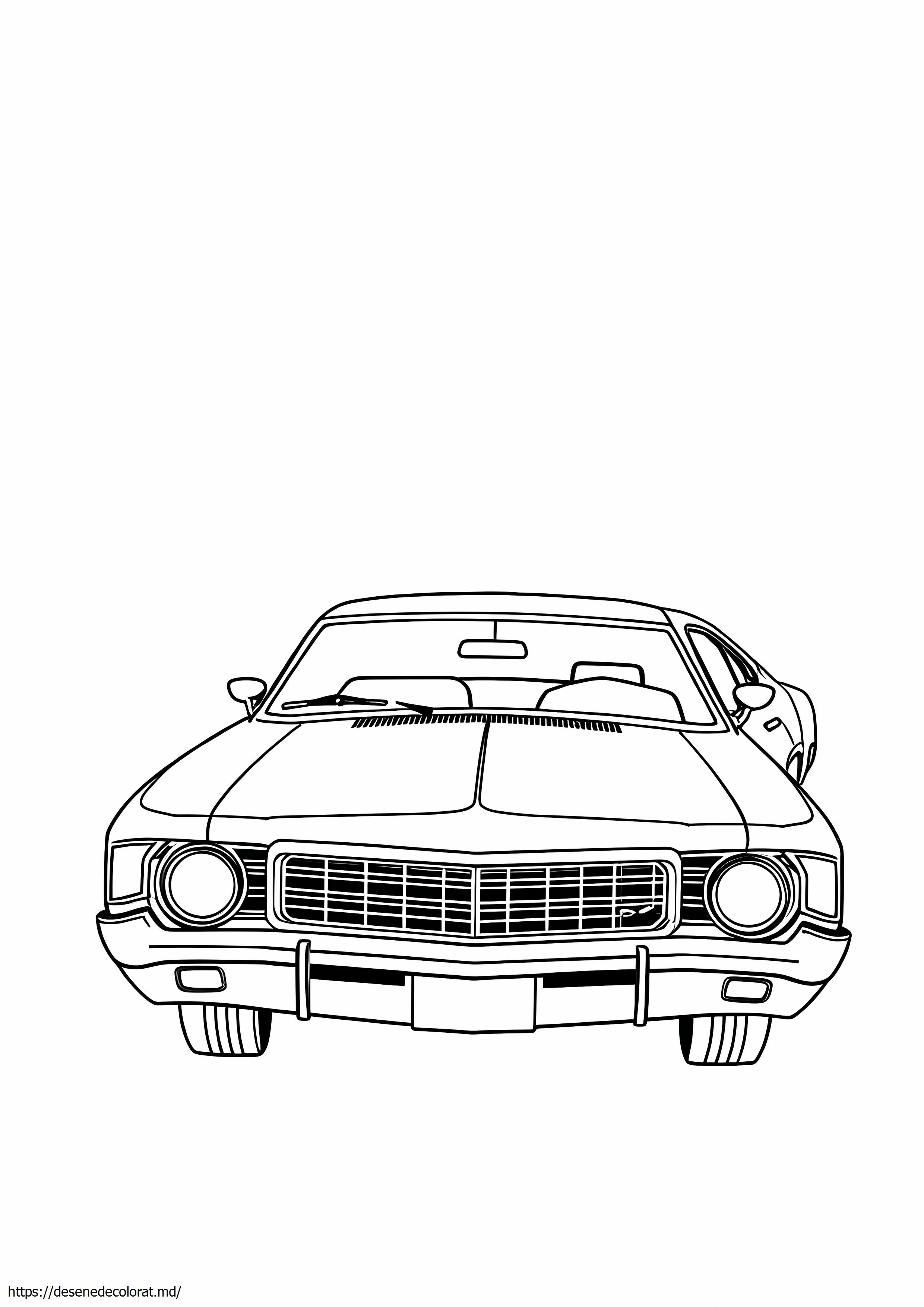 1970 Ford Fairlane desen de colorat