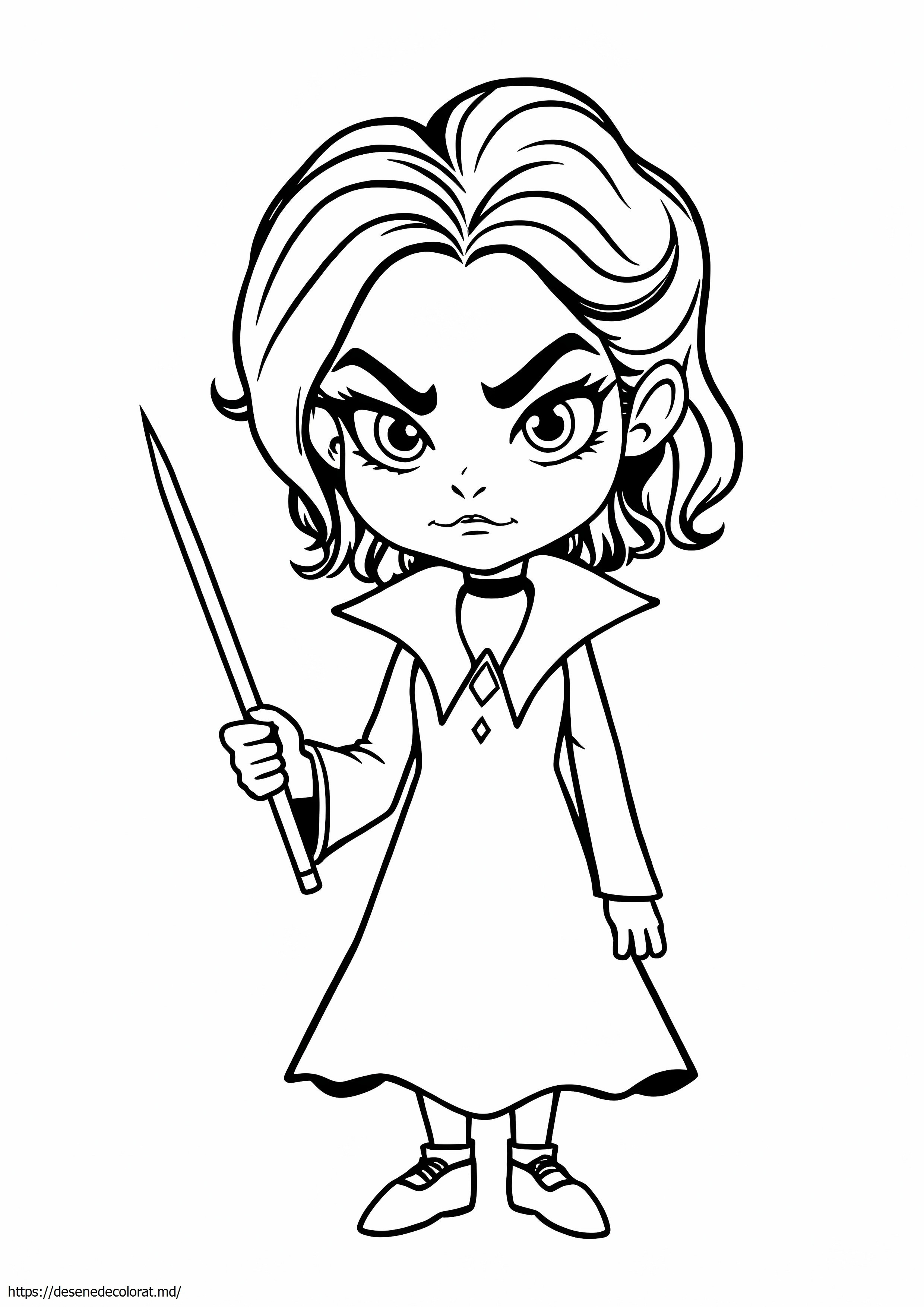 Bellatrix lestrange desen de colorat