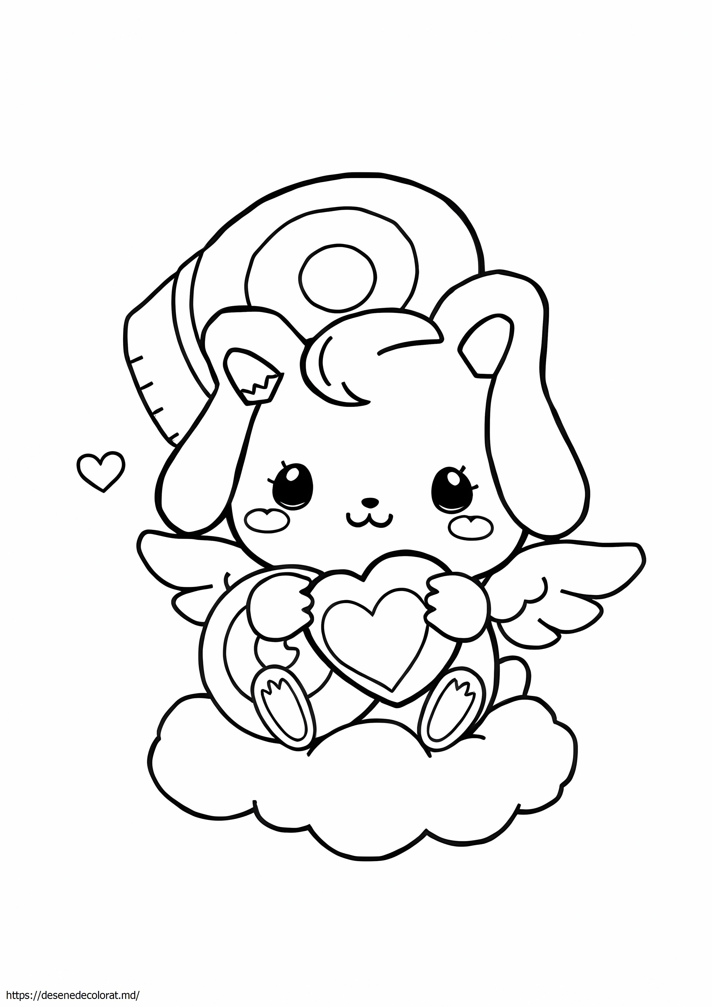 Cinnamoroll sanrio desen de colorat