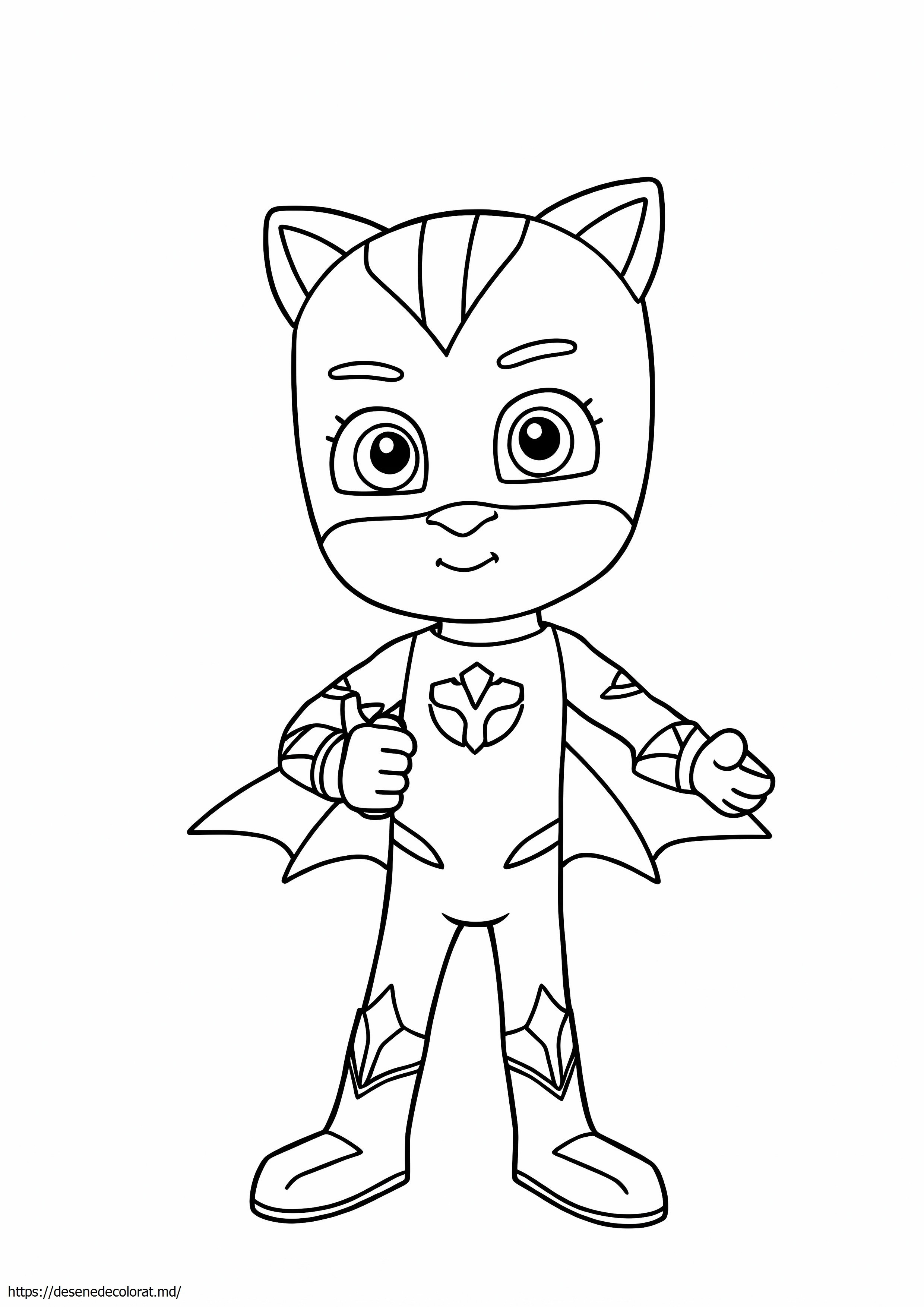 Greg pj masks desen de colorat